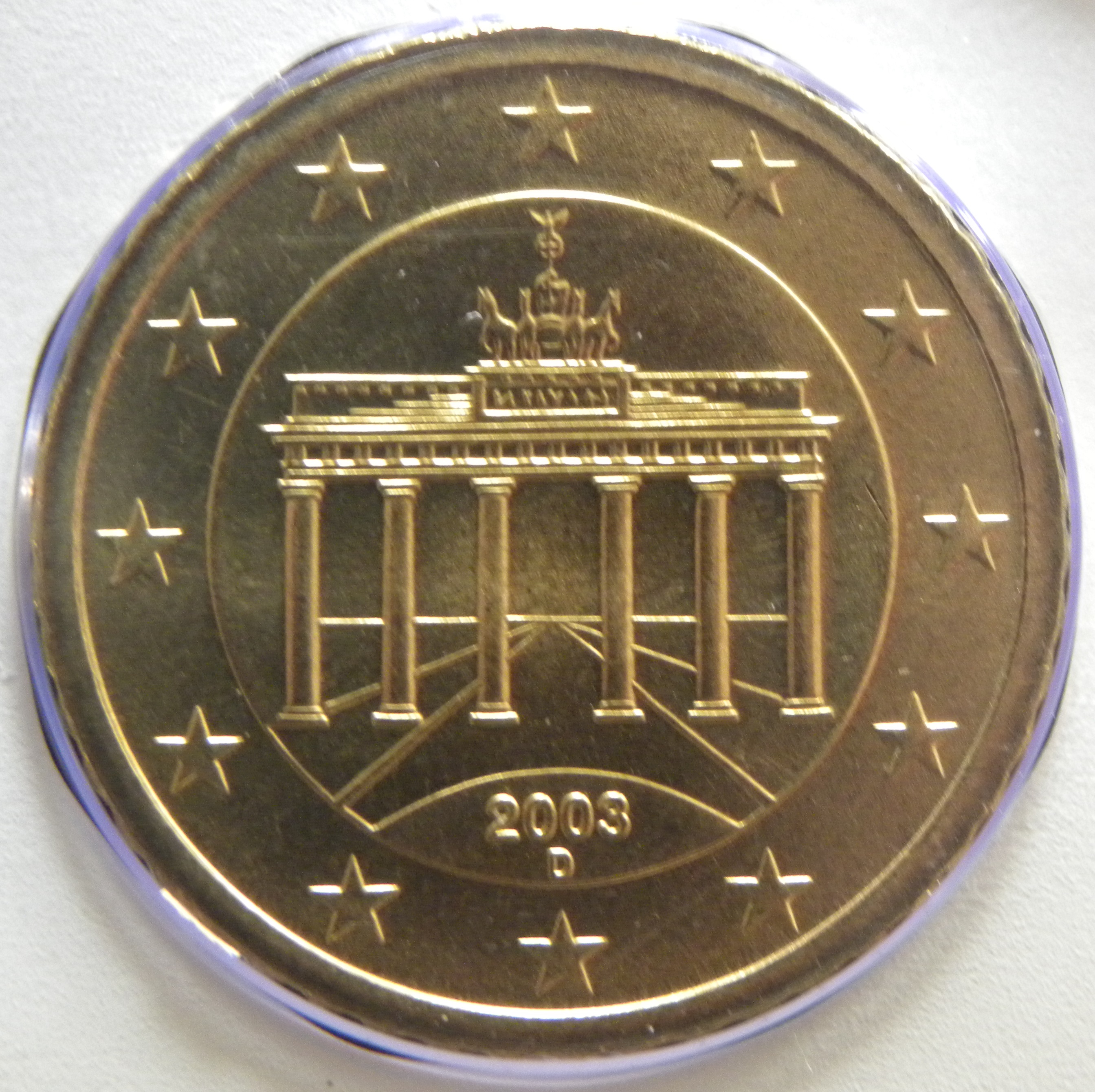 Euro coins from Germany